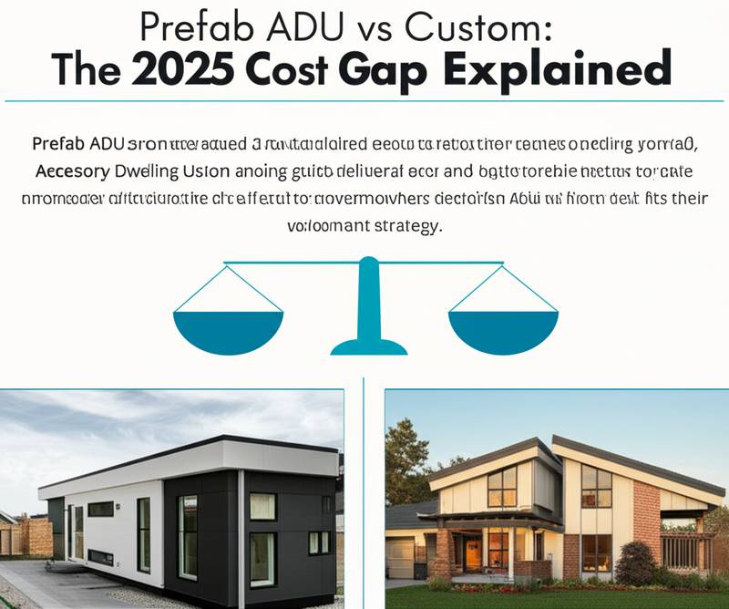 Prefab ADU vs Custom ADU Costs in 2025: Key Comparison | Critchfield ...